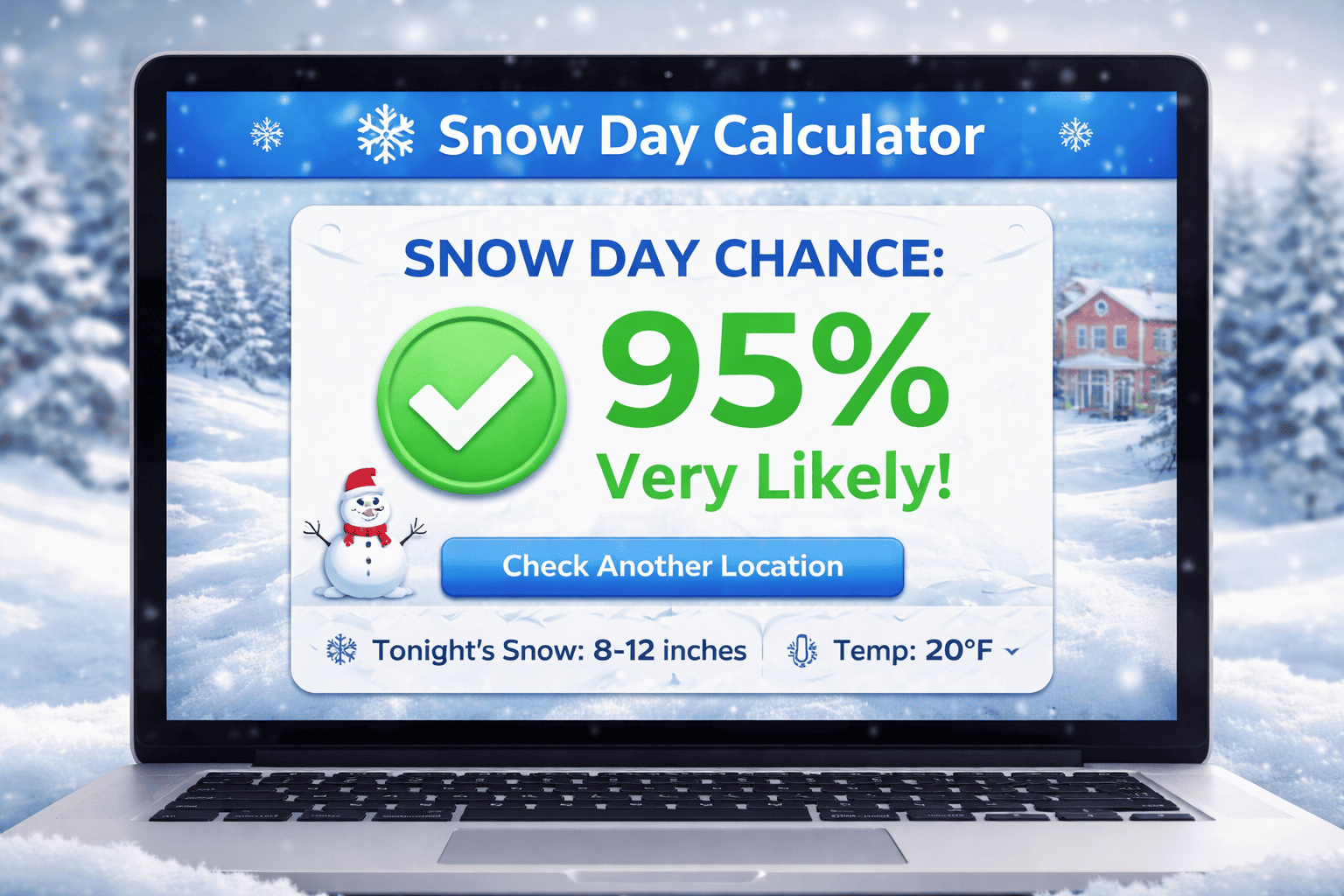 Snow Day Calculator – Will School Be Canceled Tomorrow?